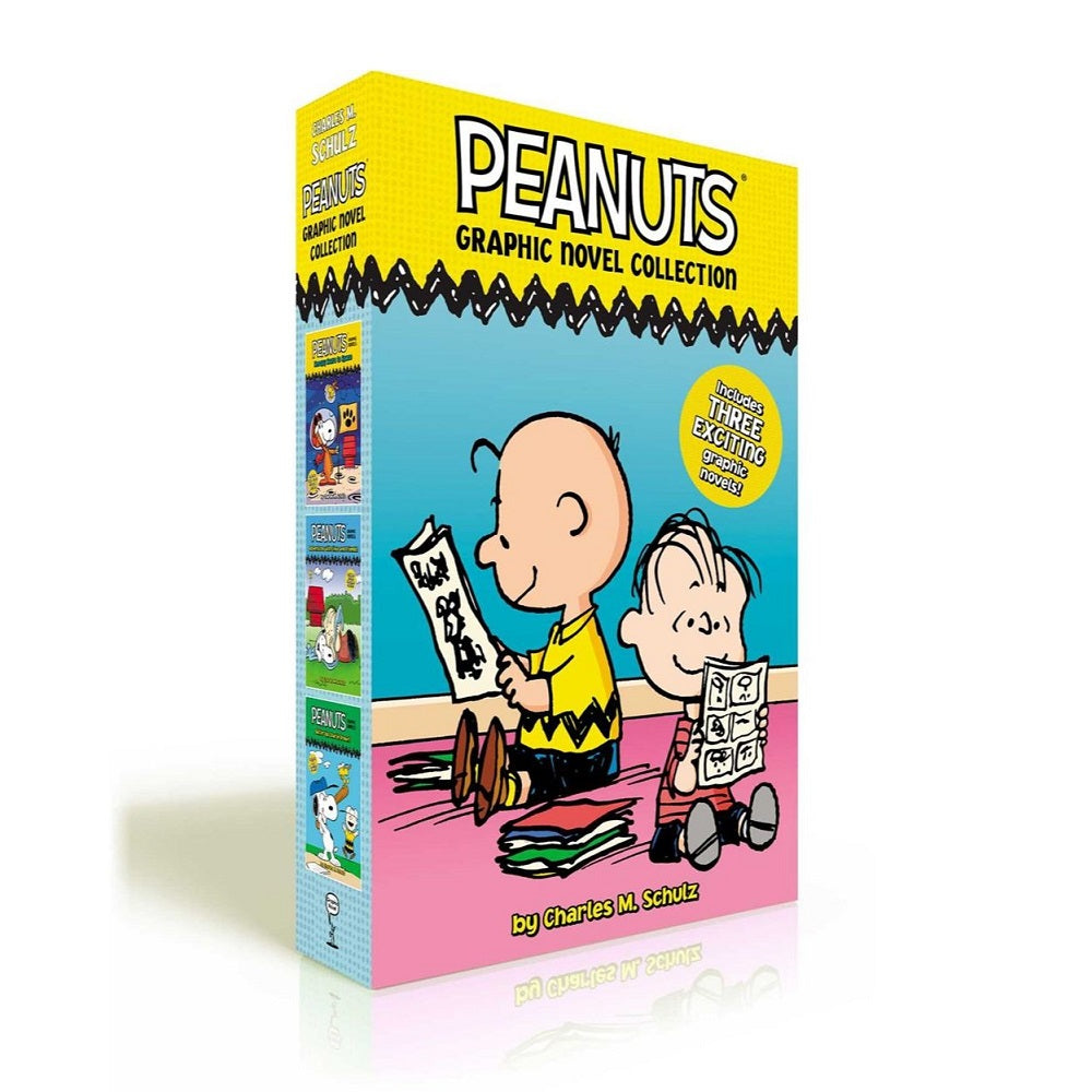 Peanuts Graphic Novel Collection (Boxed Set) : Snoopy Soars to Space;