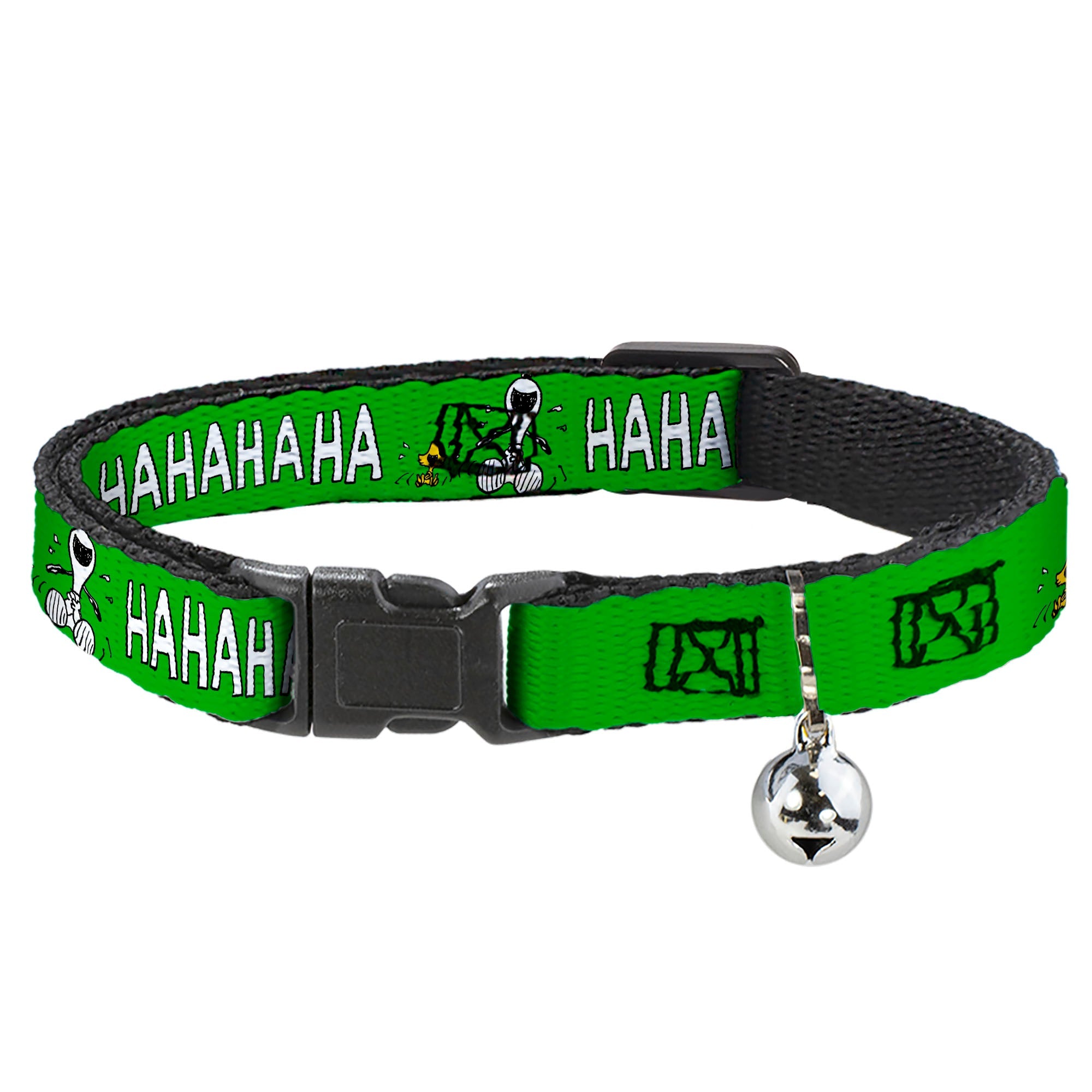 Snoopy Cat Collar - Laughing HAHA Green | The Peanuts Store