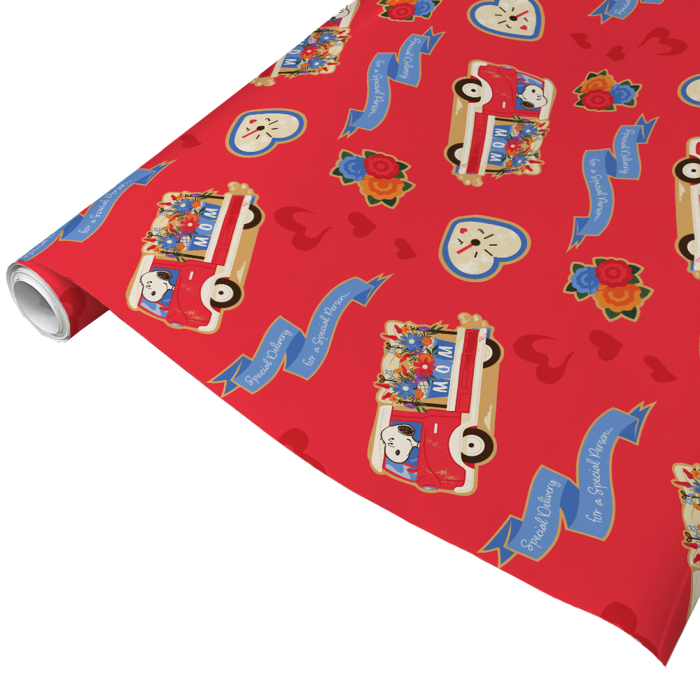 Peanuts Mother's Day Satin Gift Wrap