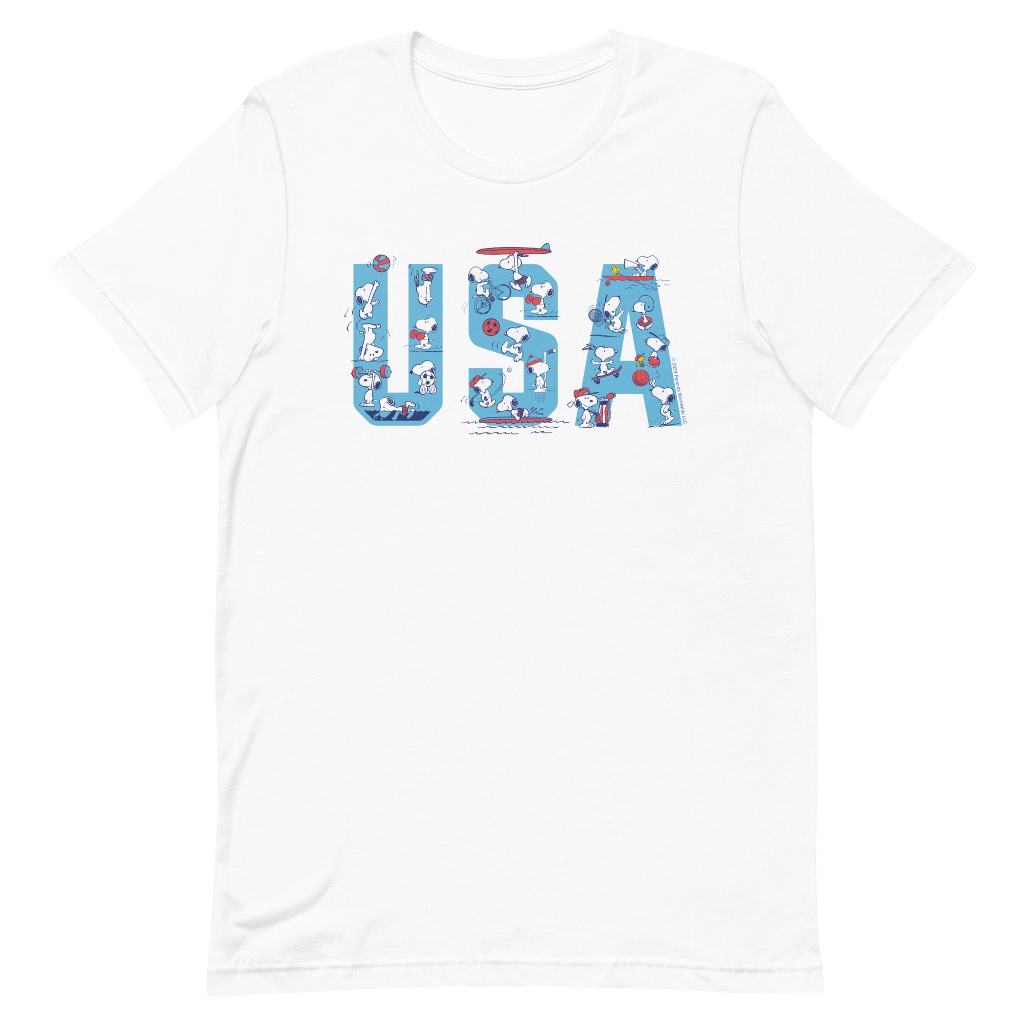 Peanuts Snoopy USA Sports T-Shirt